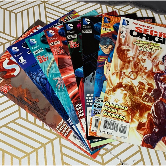 DC Comics | Other | The New 52 Secret Origins Superman Robin Supergirl ...
